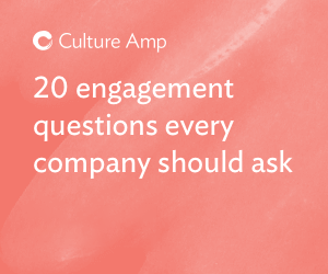 20 employee engagement survey questions every company should ask | HR ...