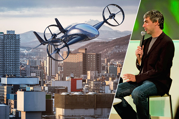 Google's Larry Page working on flying car | UK Executive Search ...