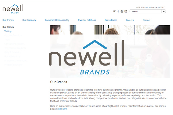 Newell Brands names Chief Human Resources and Communications Officer ...