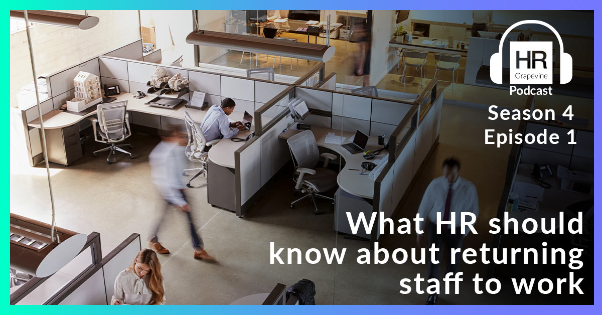 What HR should know about returning staff to work | Organisational ...