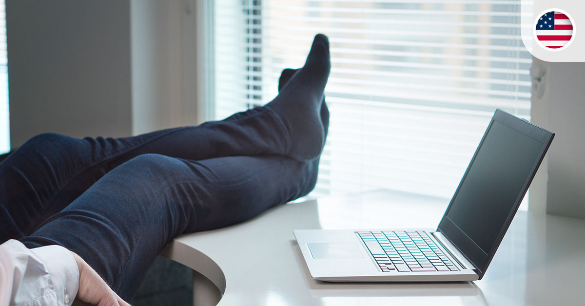 American workers cause a stink with barefoot office trend | Healthcare ...