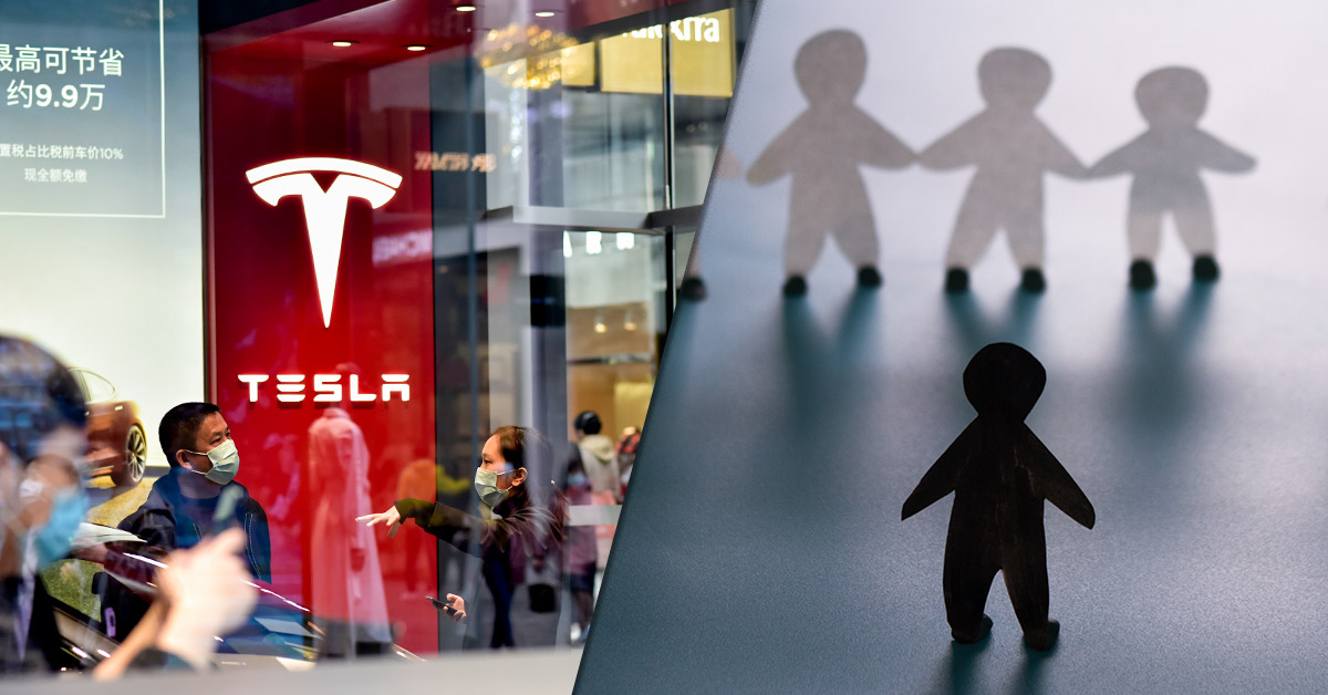 Tesla HR boss HITS BACK online after firm's £100m racial abuse payout ...