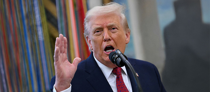 Ford suspends 'lunatic' worker after viral confrontation with President ...