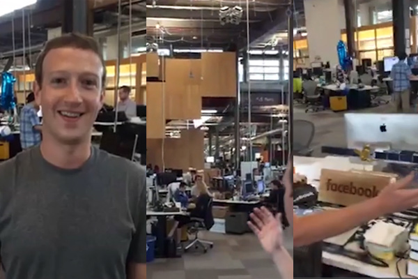 VIDEO: Mark Zuckerberg gives tour of new Facebook HQ | Compensation ...